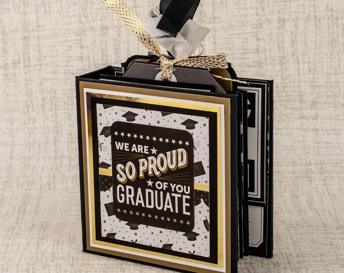Tiny Graduation Mini Album for Small Photos and Room for Journaling ...