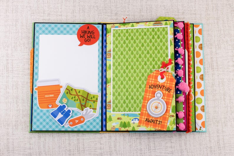 Outdoor Fun Adventures Mini Scrapbook Album - Etsy