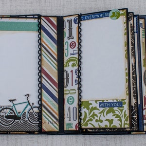 Travel Mini Scrapbook Album W/removable Pages for Photos and Journaling ...