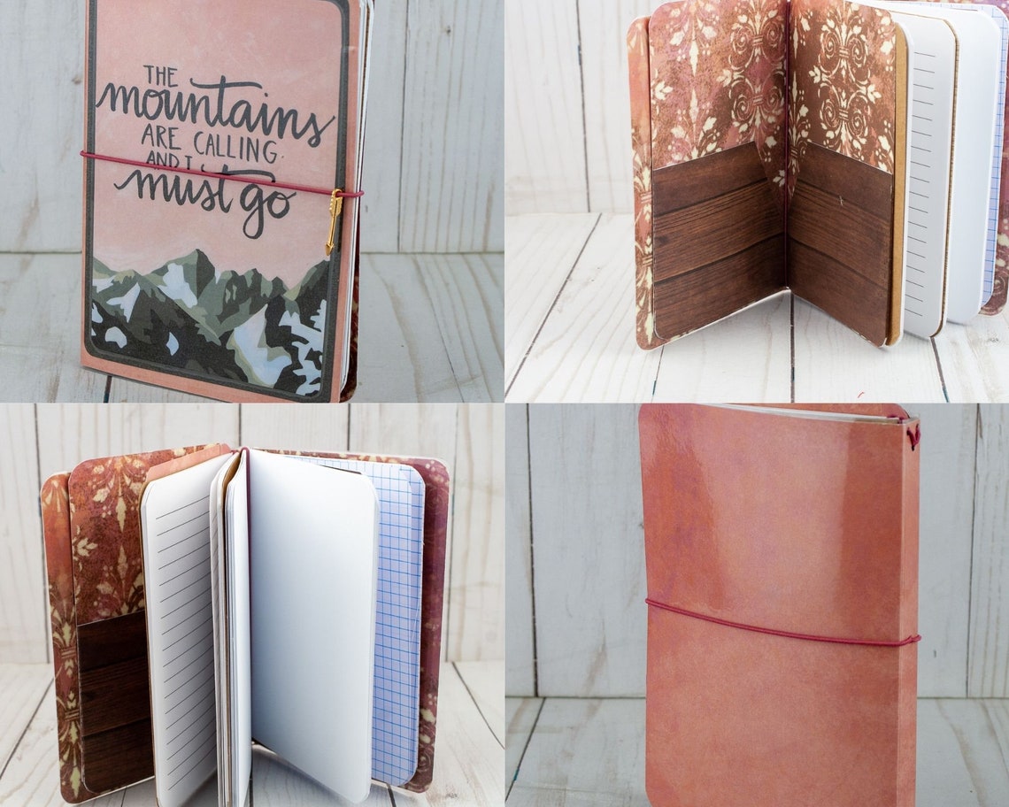 Travel Journals for Your Back Pack, Blank Journal for Notes - Etsy