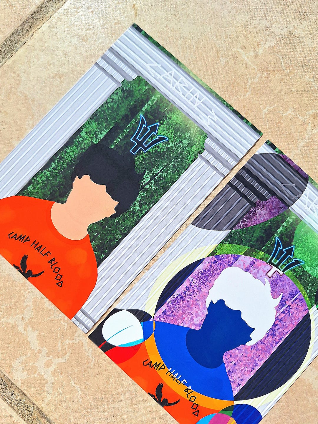 Percy Jackson Art Prints/demigods/greek Mythology Gifts/percy Jackson ...