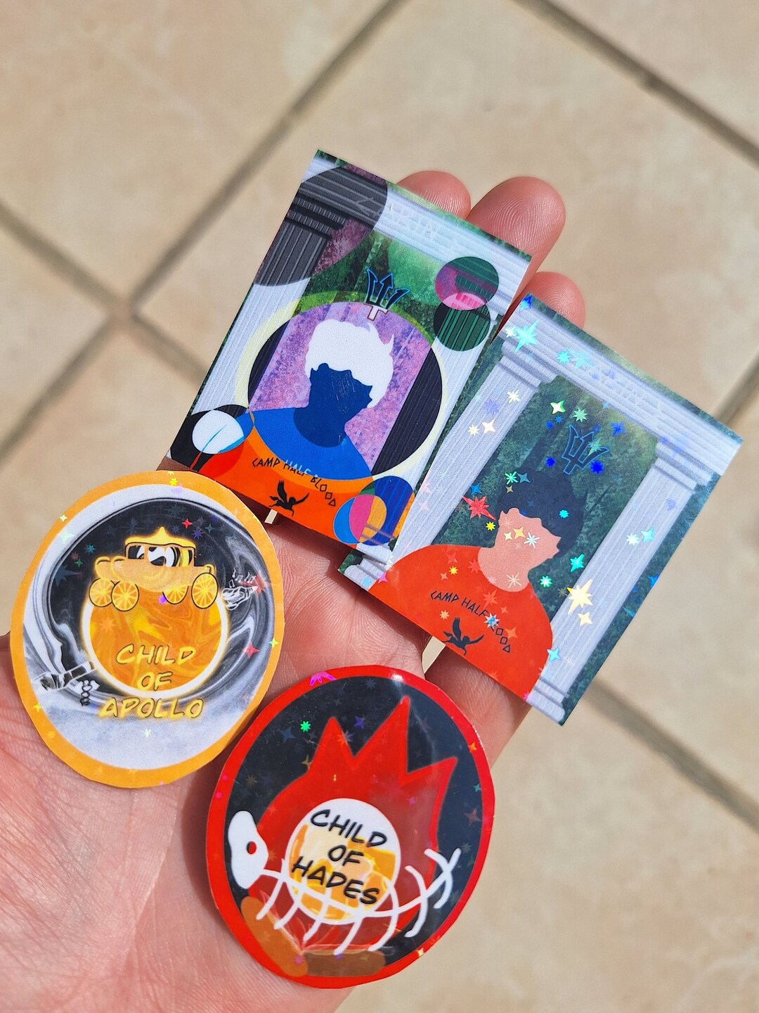 Percy Jackson Sticker/nico and Will Stickers/the Sun and the Star/child ...