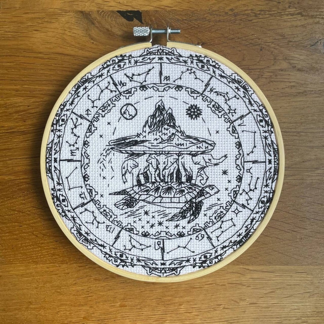 The World Turtle - Steampunk Mandala With Gears and Cogs - Modern ...
