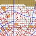 LONDON Map Wall Art - Modern Cross Stitch Pattern - 4 Color Versions ...