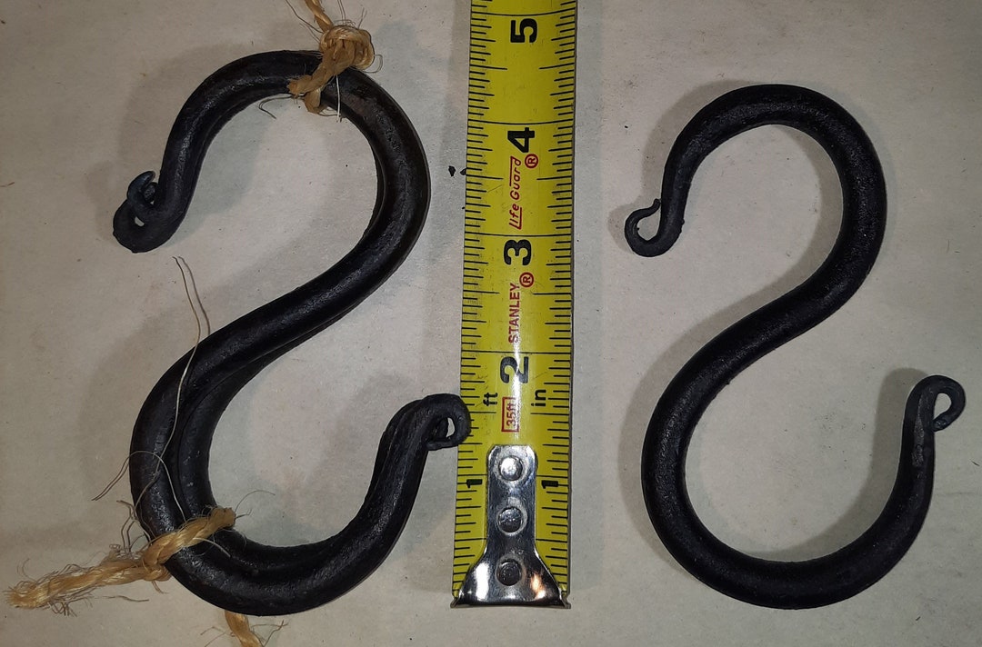 Hand Forged S Hooks - Etsy