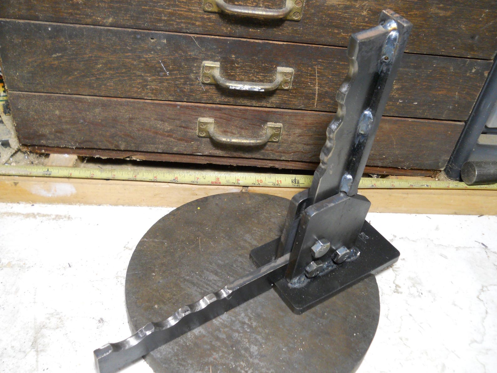 Blacksmithing Guillotine Gate Fuller Ready to Use - Etsy