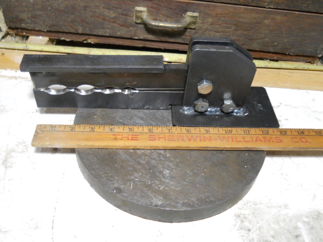 Blacksmithing Guillotine Gate Fuller Ready to Use - Etsy