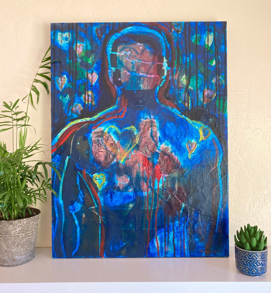 Civil Rights Art, One of A Kind Painting on Canvas // NOT A PRINT ...