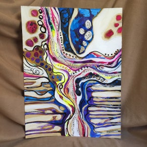 Music Theme Abstract Painting, Music Art, Musical Art, Colorful ...