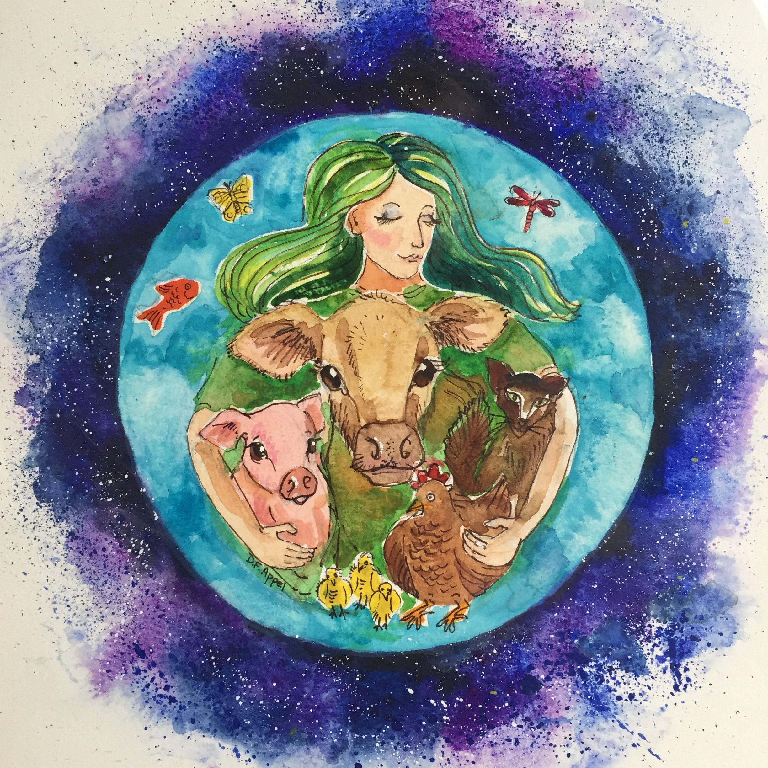 Mother Earth Painting