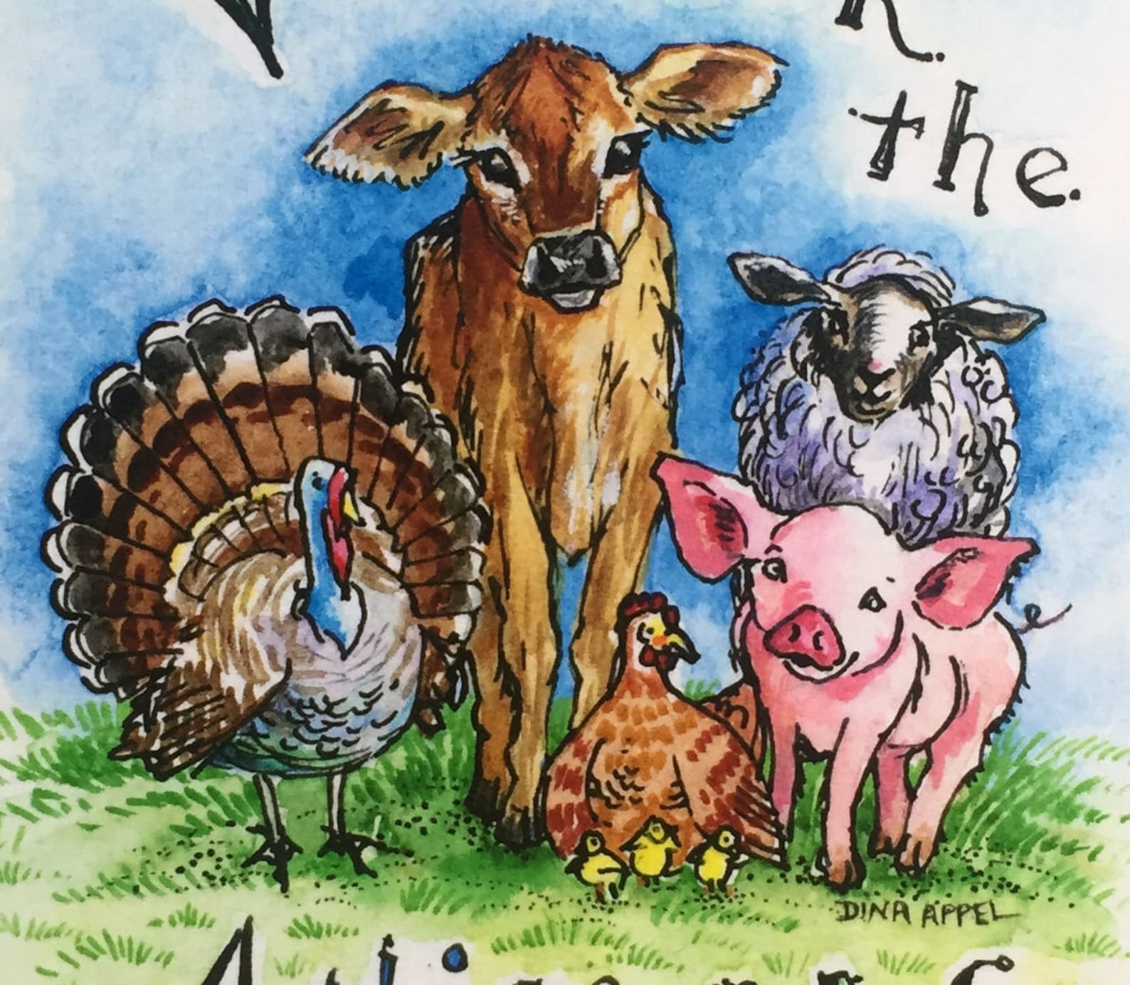 Vegan Art Print Vegan Art Small Vegan Print Vegan Painting | Etsy