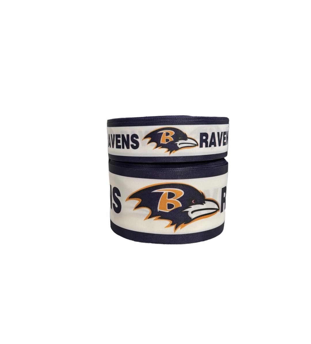 1.5 Inch or 3 Inch Wide Baltimore Ravens Printed Grosgrain Cheer Bow ...