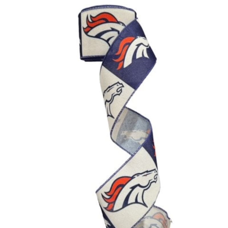 Broncos Christmas Paper - Etsy