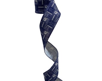 2.5 Wired Cowboys Football Sports Team Ribbon - Etsy