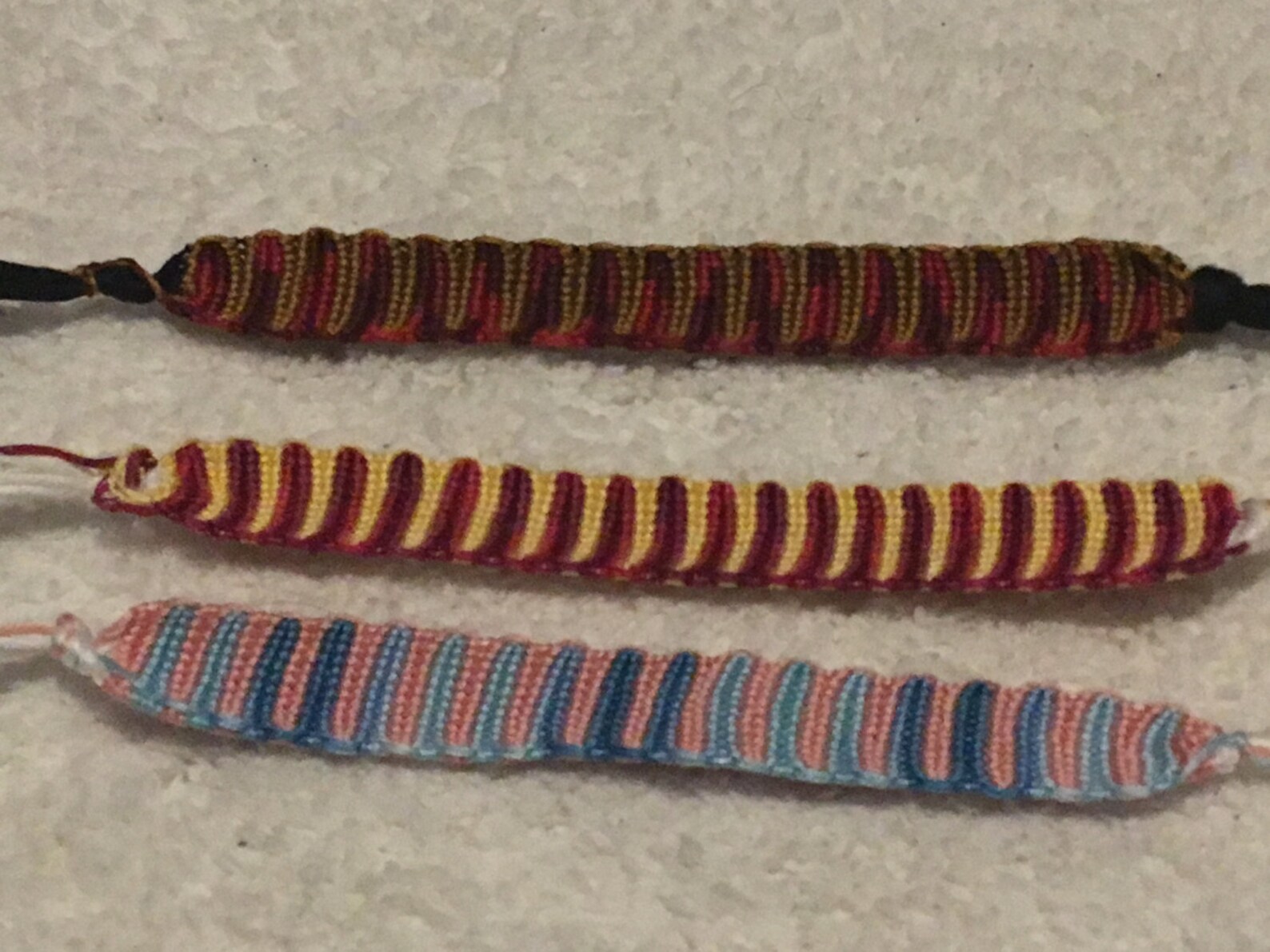 Alpha Double Wave Friendship Bracelet - Etsy