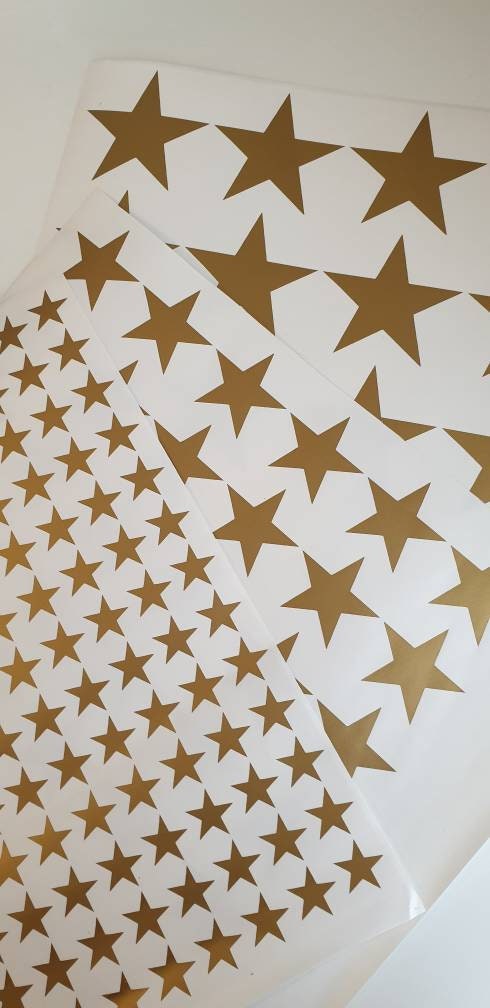 STAR Wall Stickers Removable Peel and Stick Wall Stickers Decals ...