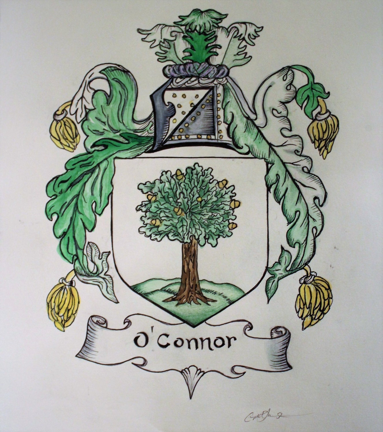 Custom Family Crest - Etsy