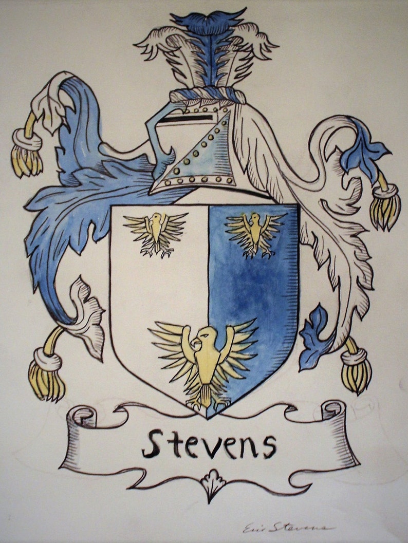 Custom Family Crest - Etsy