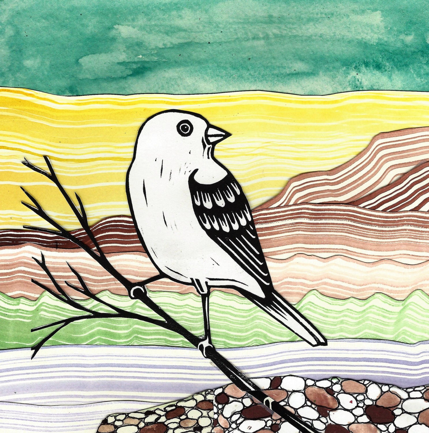 Semore the Bird Watercolor - Etsy