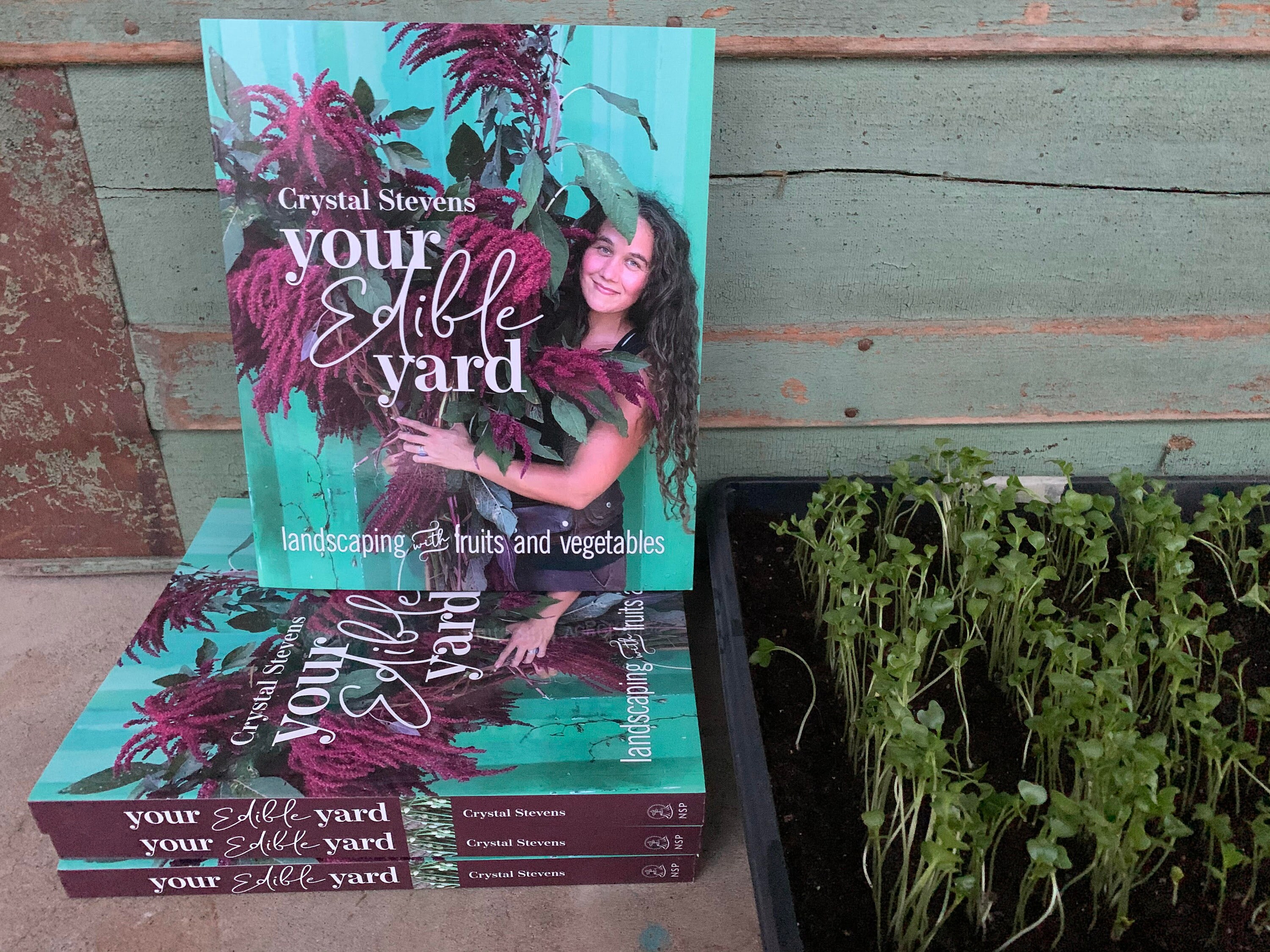 Your Edible Yard Book Signed by Author - Etsy
