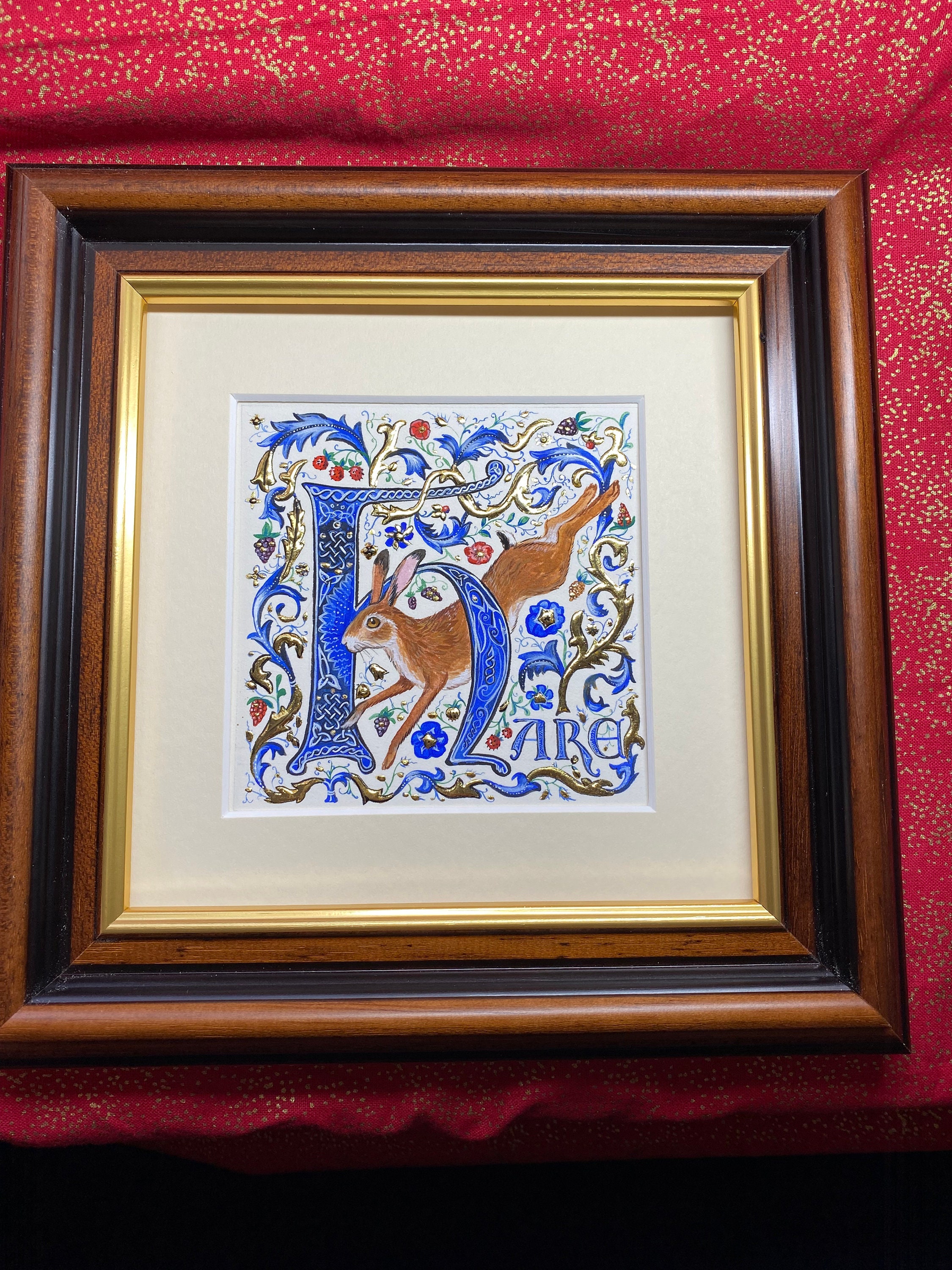 Medieval Illuminated Letters H