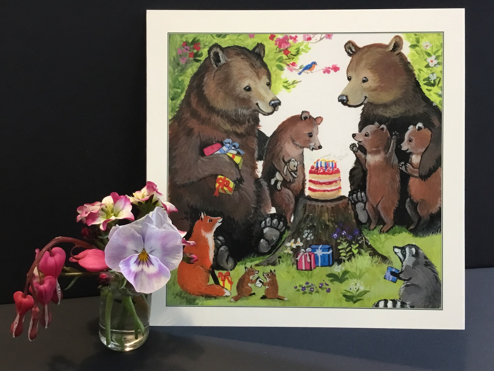 Baby Bear’s Birthday Greeting Card, Brown Bear, Teddy Bear, Child’s ...