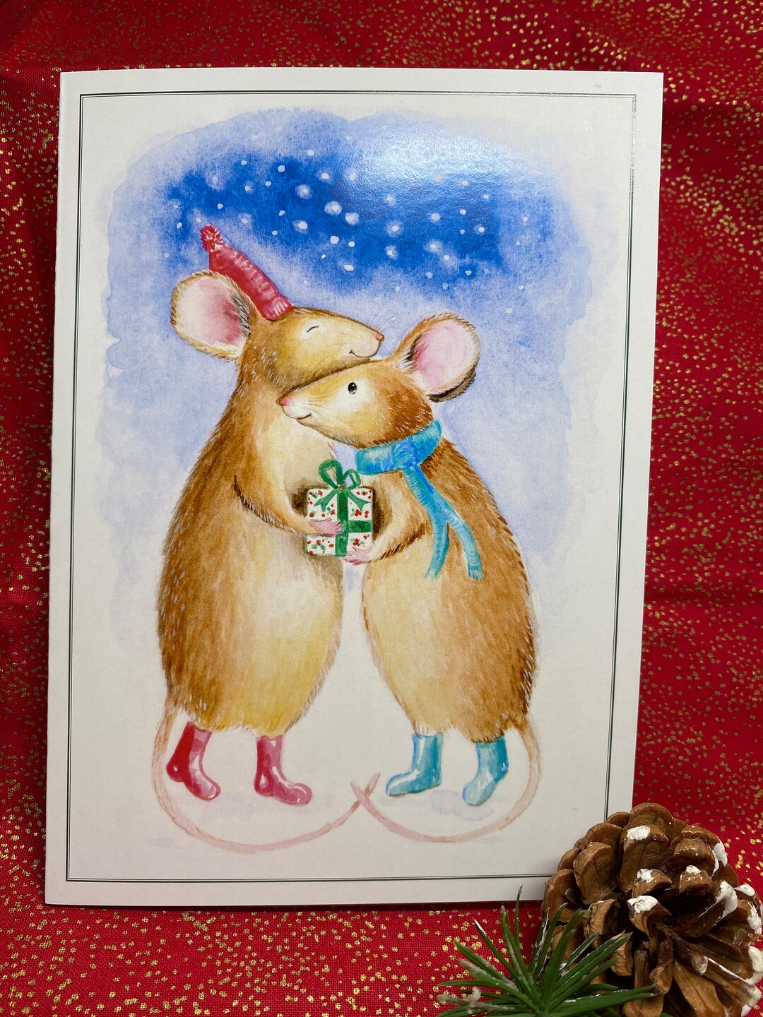 Christmas Hugs Christmas Card, Partner, Wife, Husband, Missing You ...