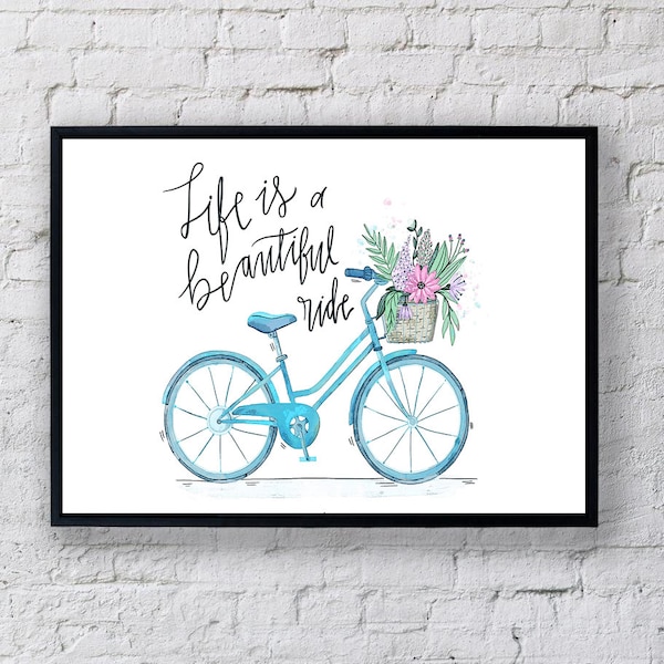 Bicycle Prints - Etsy
