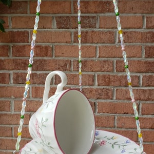 Teacup Birdfeeder - Etsy