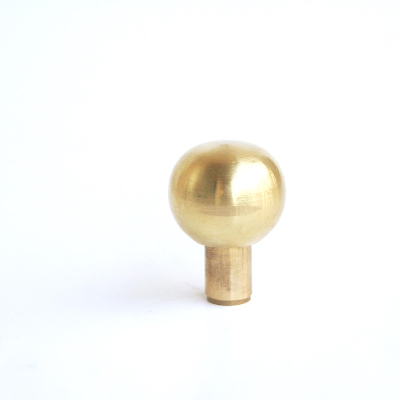 Flat Brass Finials - Etsy