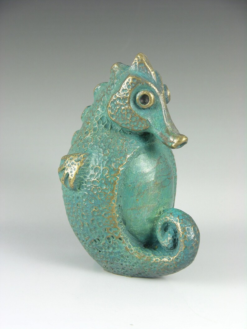 Seahorse Gift Seahorse Collectible Seahorse Sculpture - Etsy