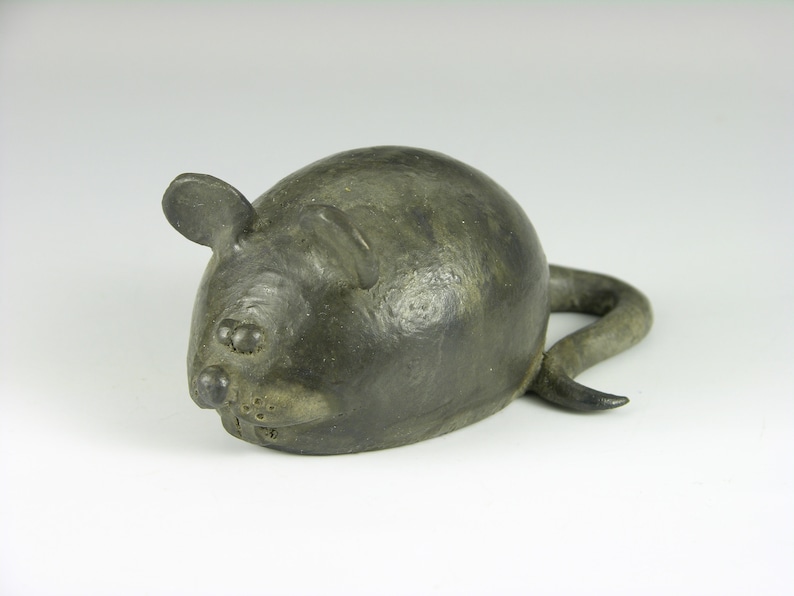 Bronze Sculpture, Mouse Sculpture, Mouse Figurine, Mouse Gift, Bronze ...