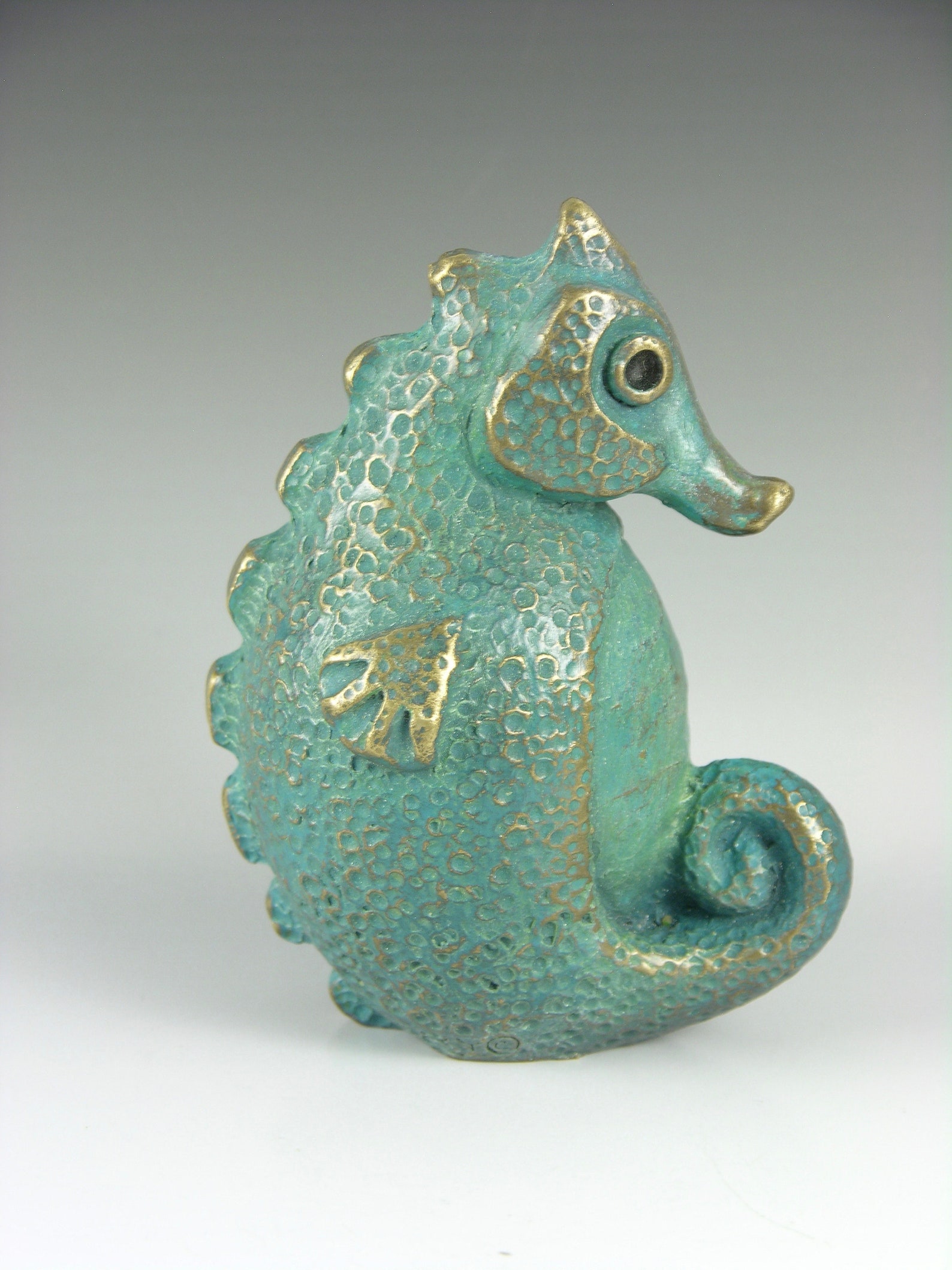 Seahorse Gift Seahorse Collectible Seahorse Sculpture | Etsy