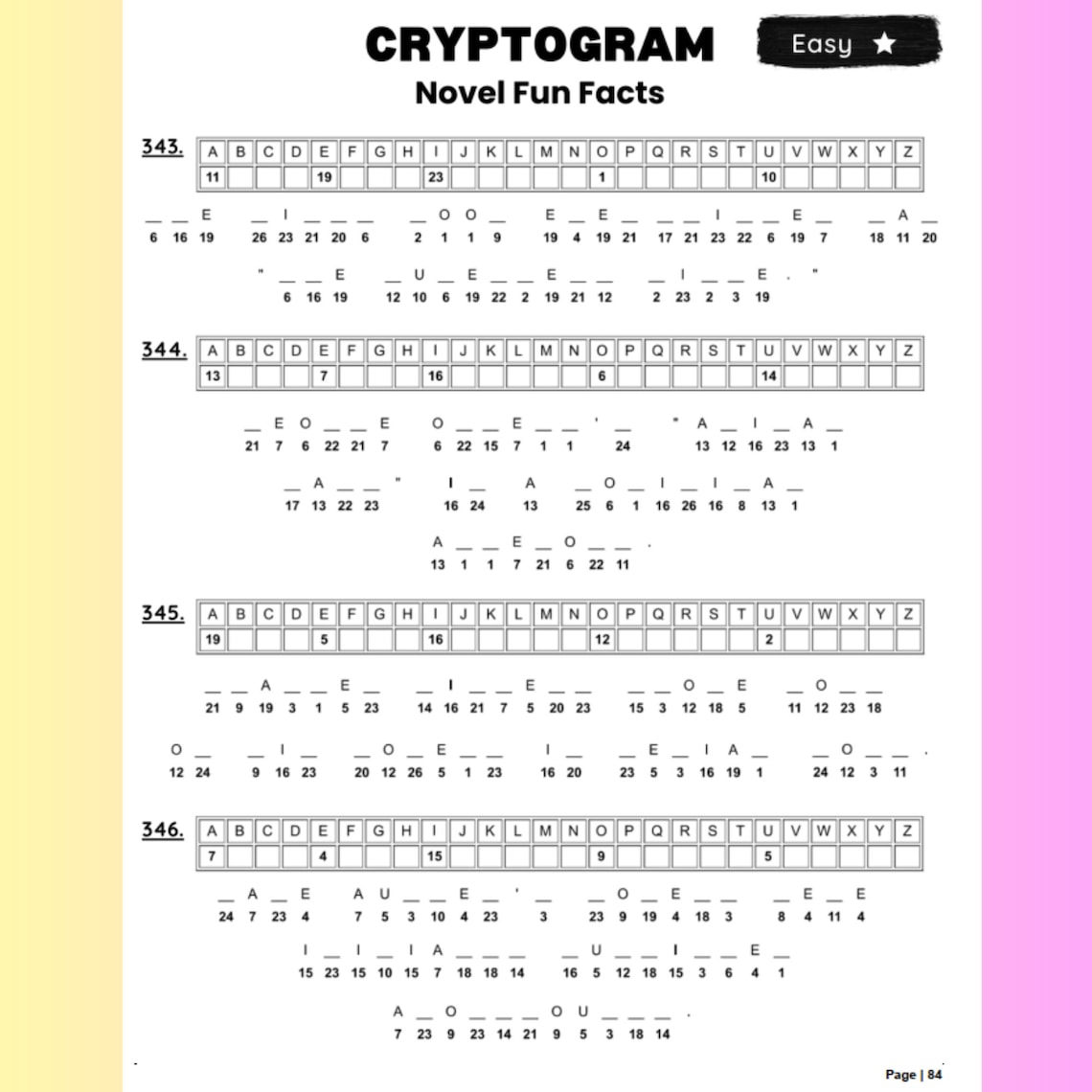 Large Print Variety Puzzle Book: Crossword, Sudoku, Cryptogram (digital ...