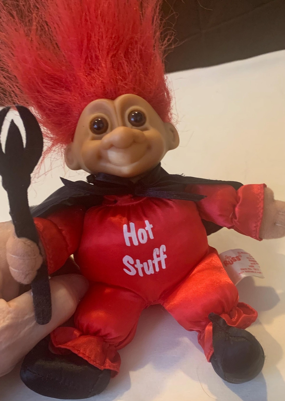 6 Inch Russ Soft Body hot Stuff Devil Troll Doll Dressed in Red Body ...