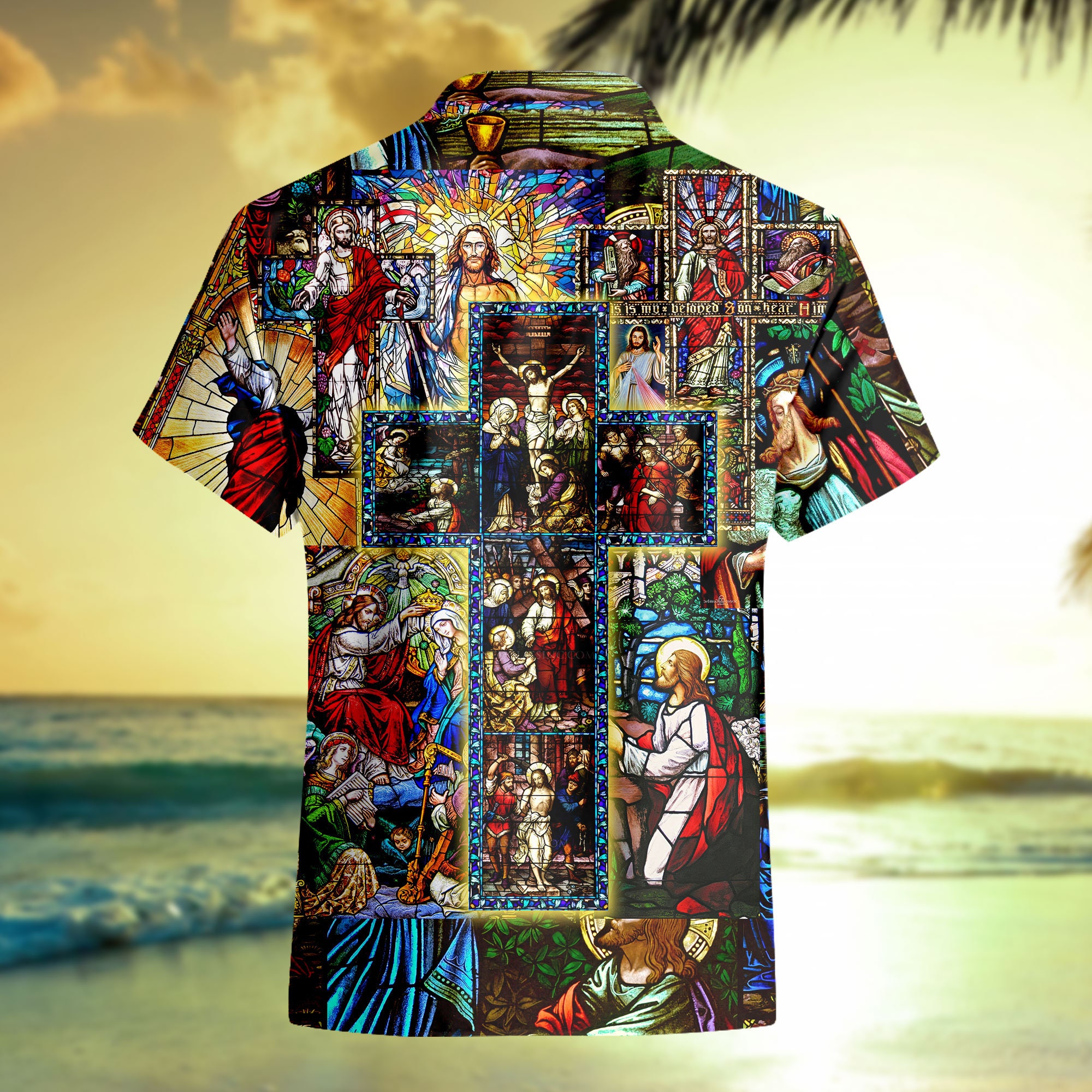 The Faith Over Fear Jesus Hawaii Shirt, Christian Aloha Gift Shirt ...