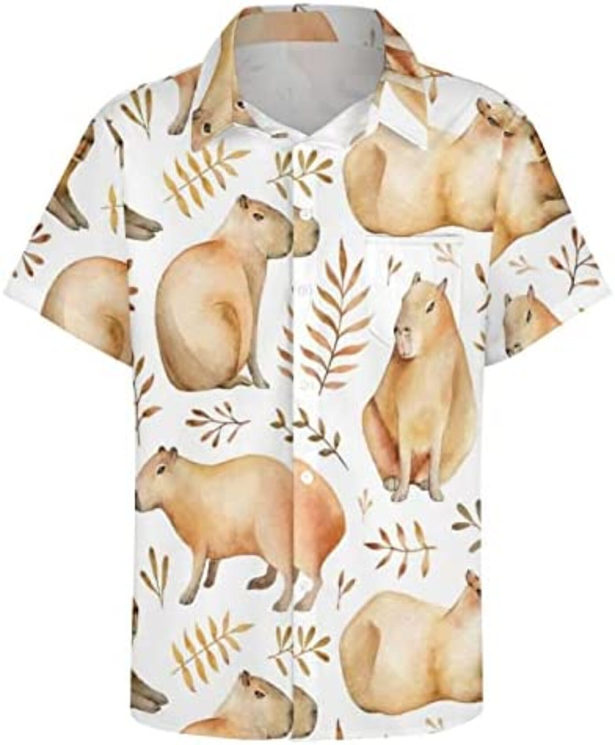 Adorable Capybara Hawaii Shirt, Funny Capybara Shirt, Cute Capybara ...