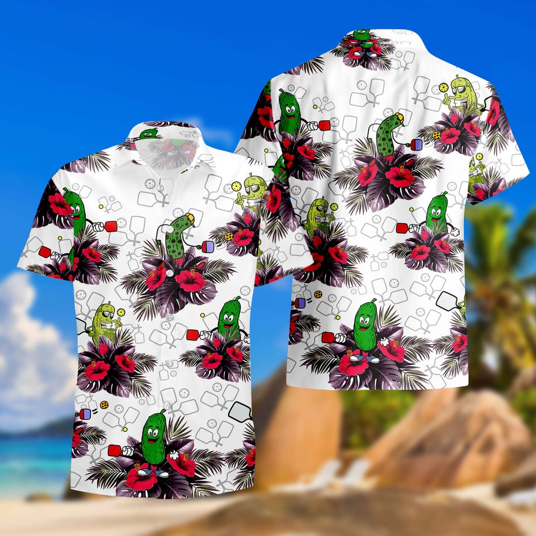 Cucumber Hawaiian Shirt Bachelor Party Shirts Tropical Beach - Etsy