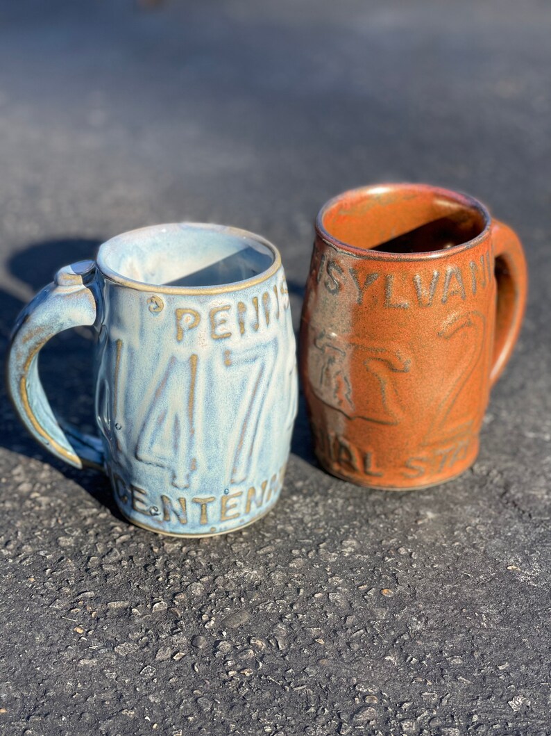 Pennsylvania License Plate Mug Unique Coffee Mug Ceramic - Etsy