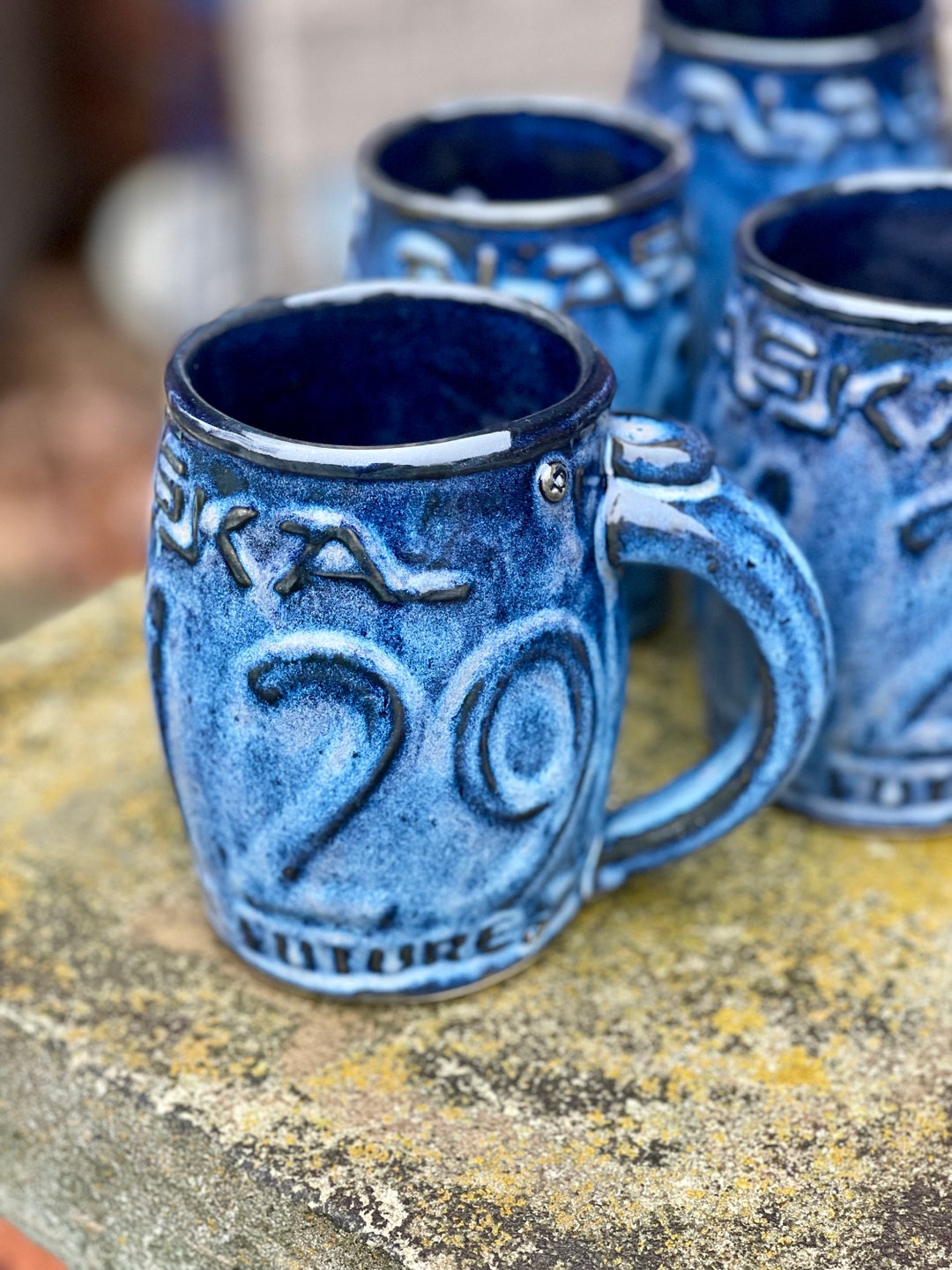 Alaska, License Plate Mug, Unique Pottery, Coffee Mug, Ceramic Mug ...