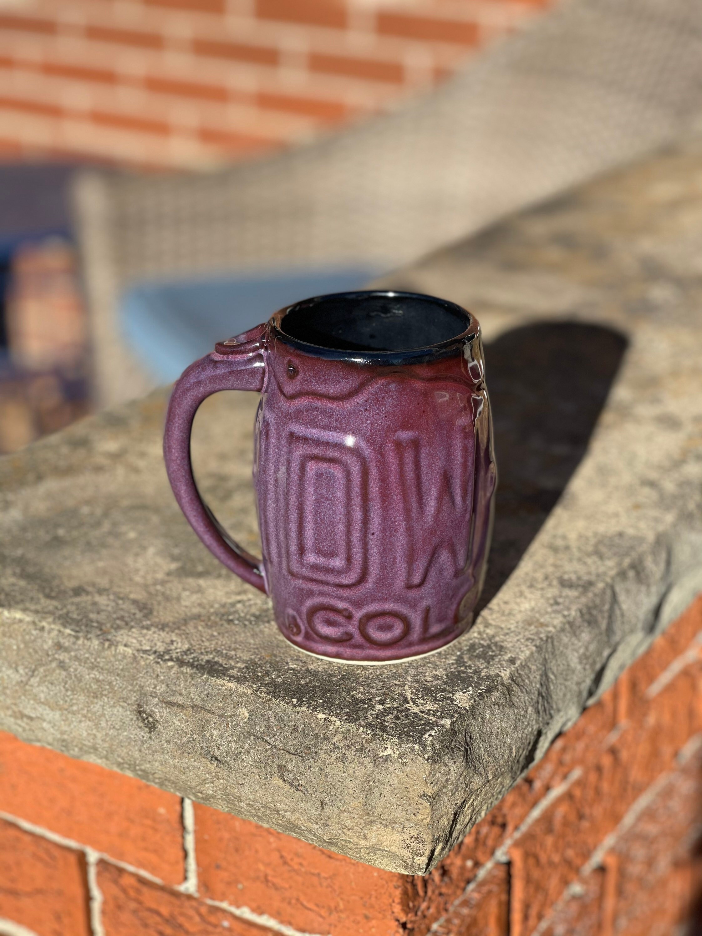 Colorado License Plate Mug Unique Pottery Coffee Mug | Etsy