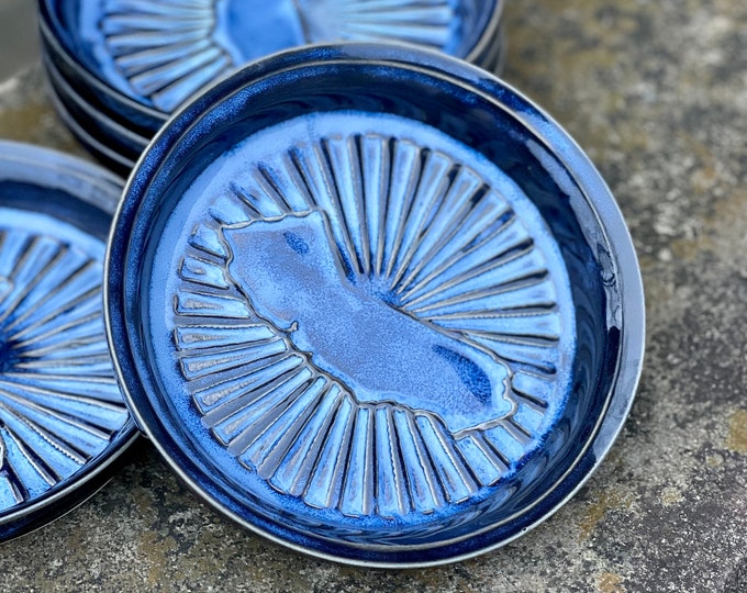 California Original Pottery Mid Century Modern Footed Planter Vase ...