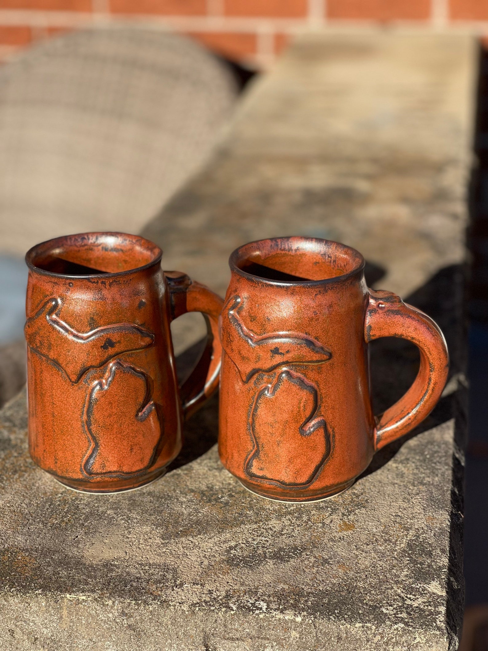 Great Lakes Mug Unique Pottery Coffee Mug Handmade Pottery - Etsy