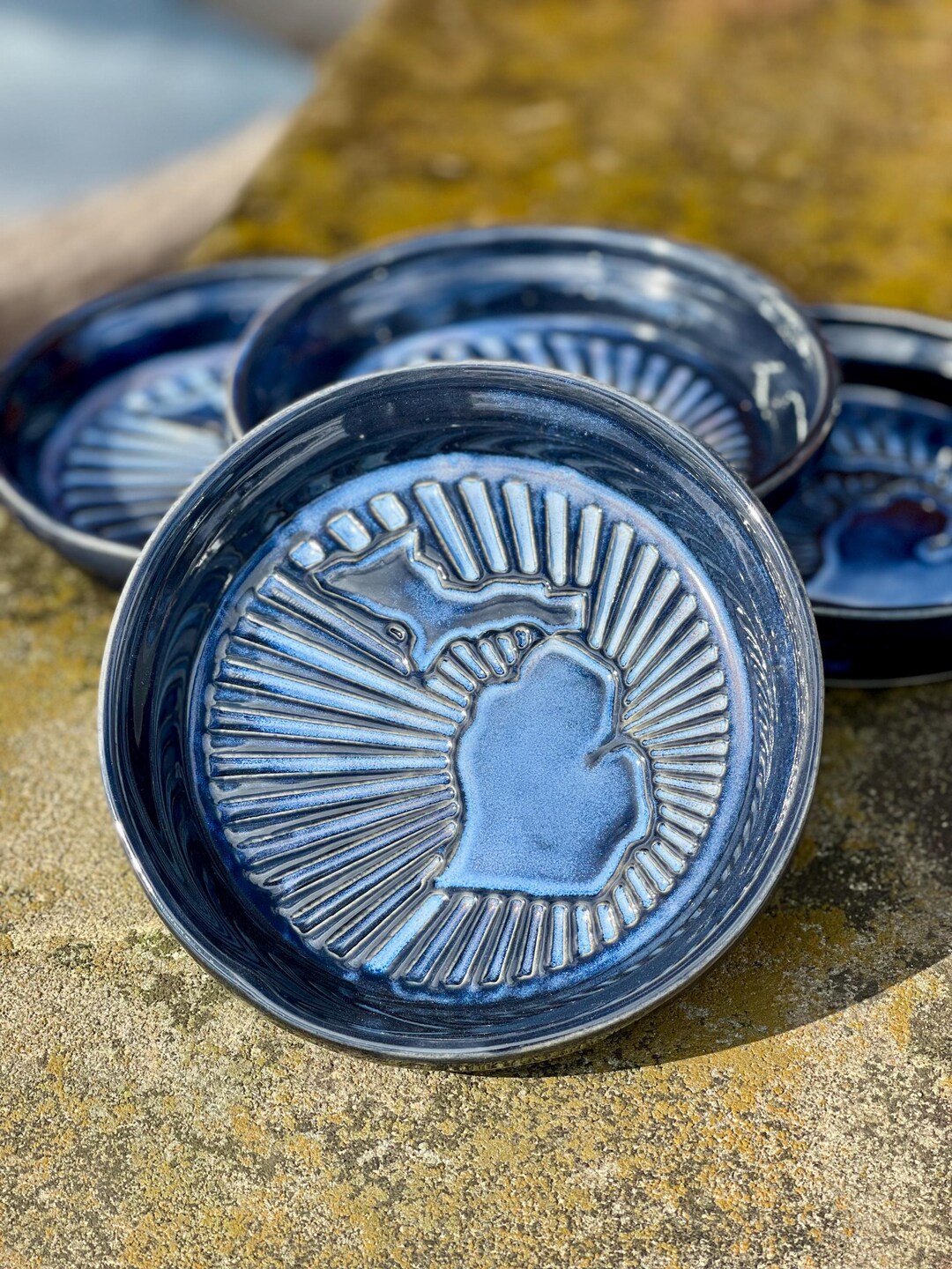 Michigan, Michigan Mitten Dish, Ceramics, Pottery, Michigan, Trinket ...