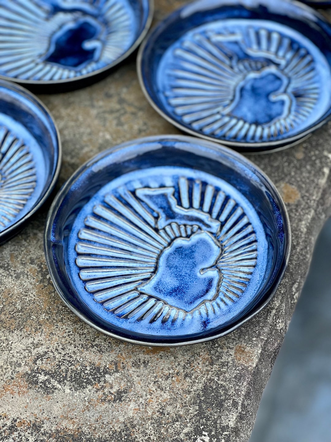 Michigan, Michigan Mitten Dish, Ceramics, Pottery, Michigan, Trinket ...