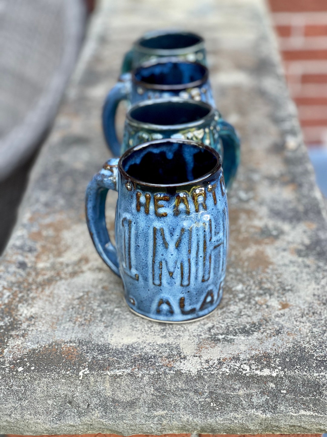 Alabama License Plate Mug Unique Pottery Coffee Mug - Etsy