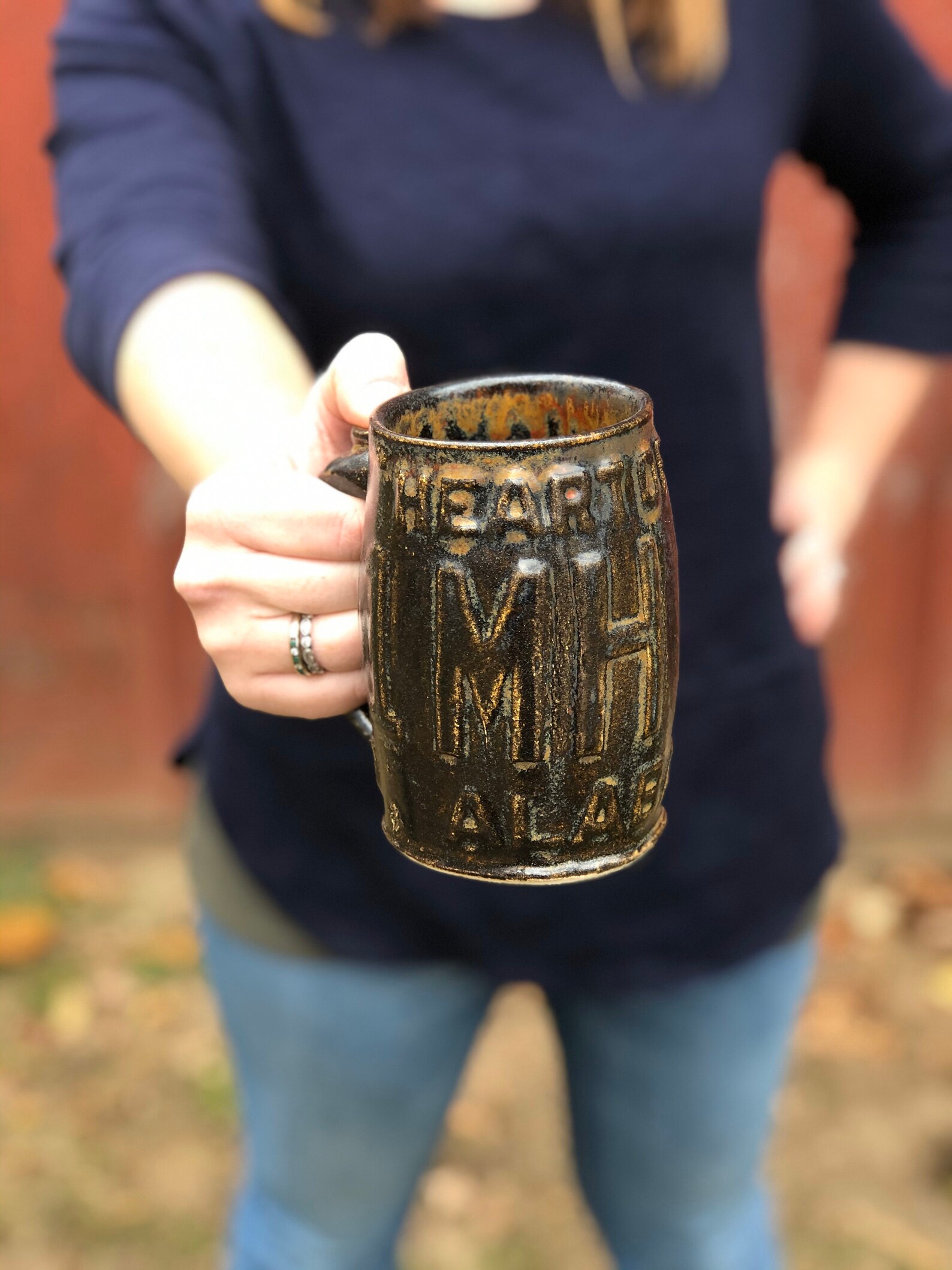 Alabama License Plate Mug Unique Pottery Coffee Mug | Etsy