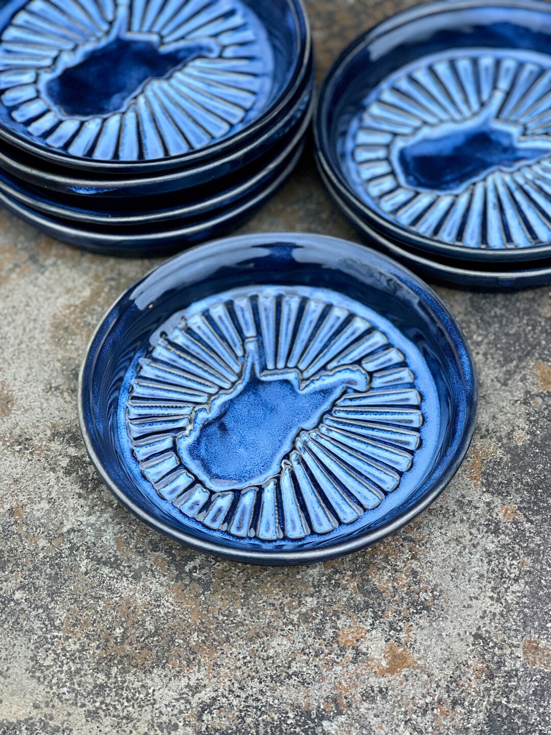 West Virginia, West Virginia Dish, Ceramics, Pottery, Trinket Dish ...