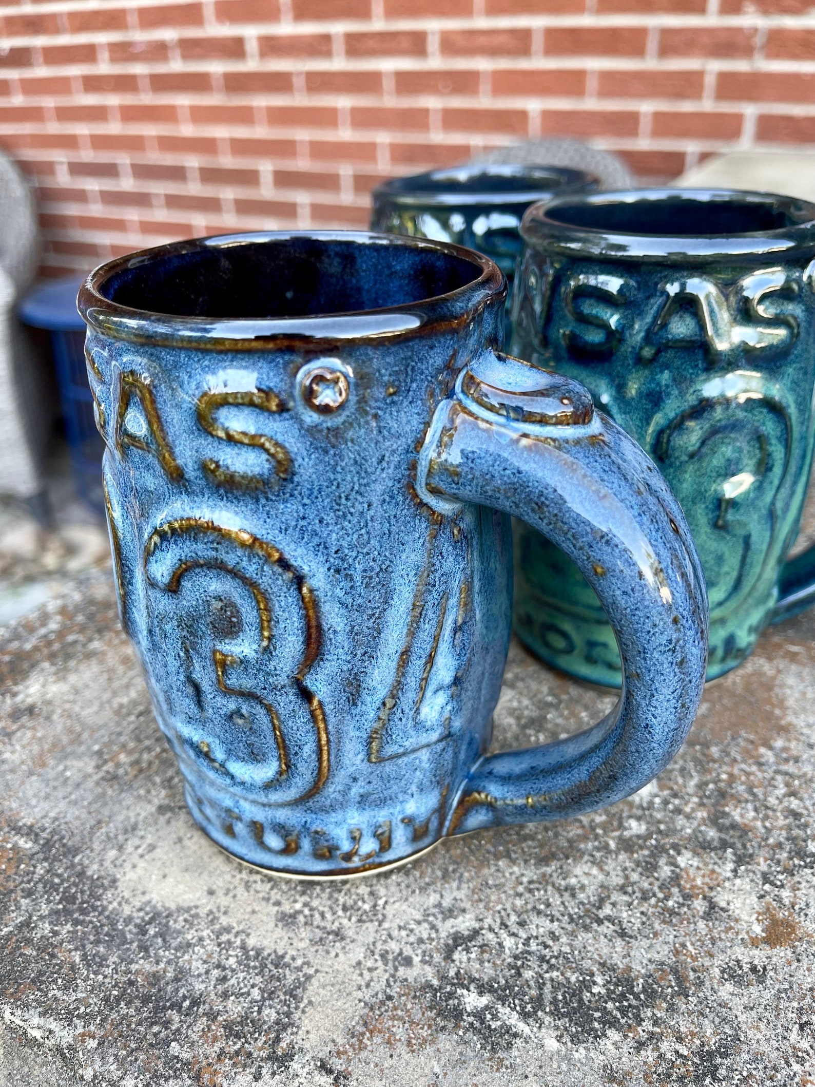 Arkansas, License Plate Mug, Unique Pottery, Coffee Mug, Ceramic Mug ...