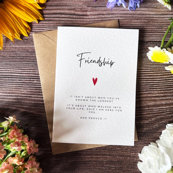 Friendaversary Card - Etsy